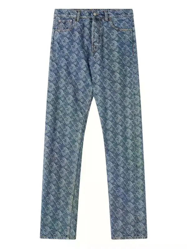LANVIN Luna Year Jacquard Jeans