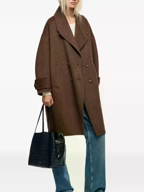 Bimba Y Lola Embossed Leather Tote Bag