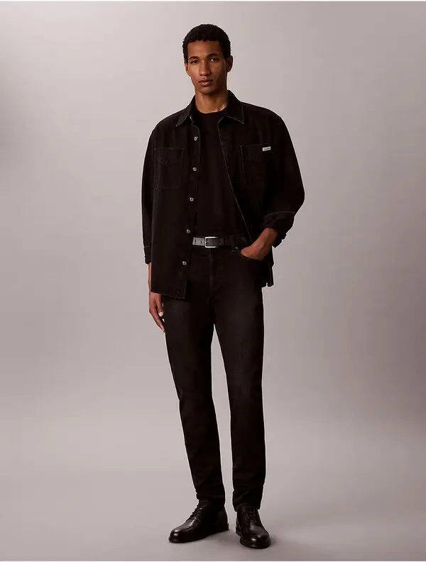 Calvin Klein Slim Tapered Jeans - Staghorn