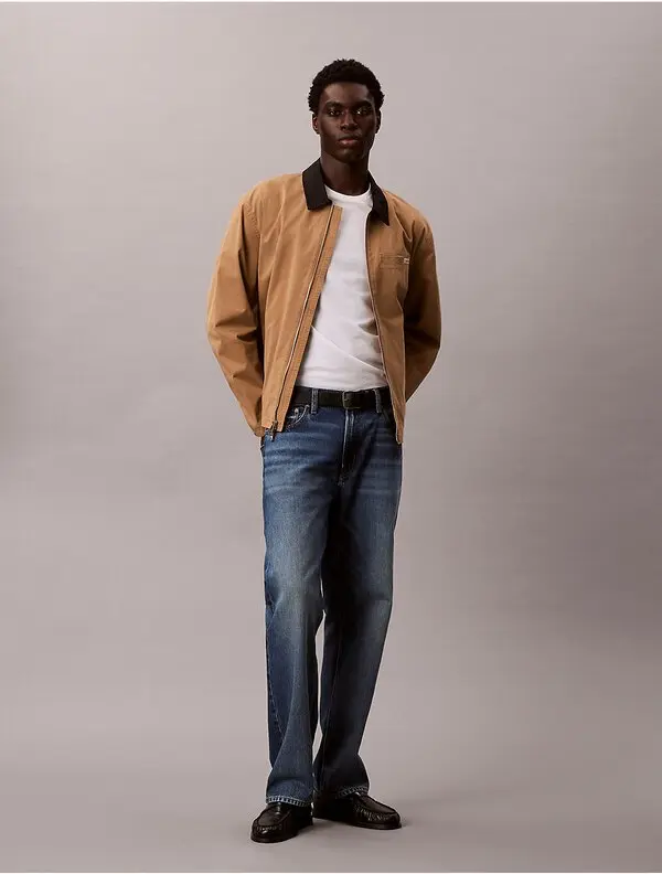 Calvin Klein Cotton Stretch Barn Jacket