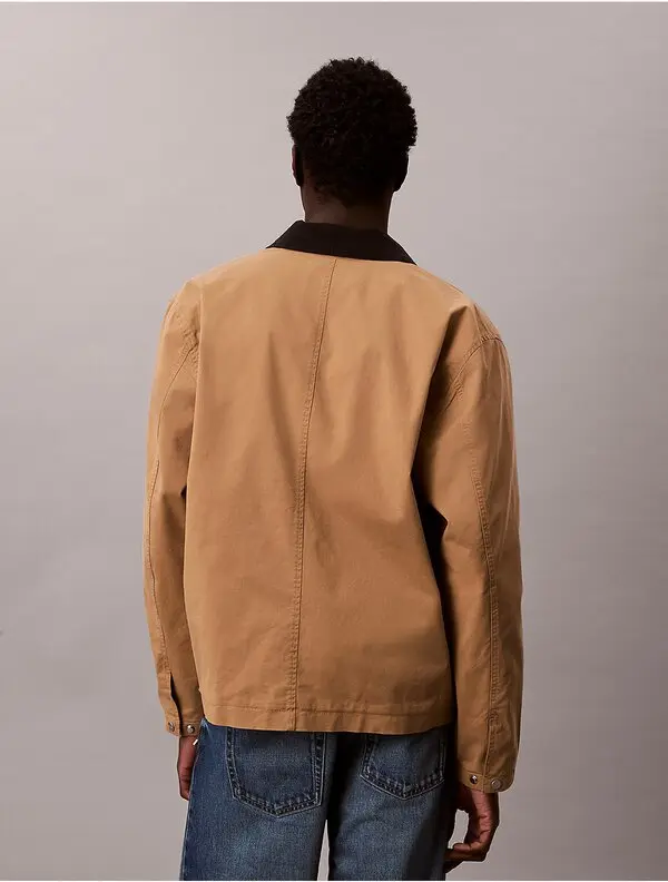 Calvin Klein Cotton Stretch Barn Jacket