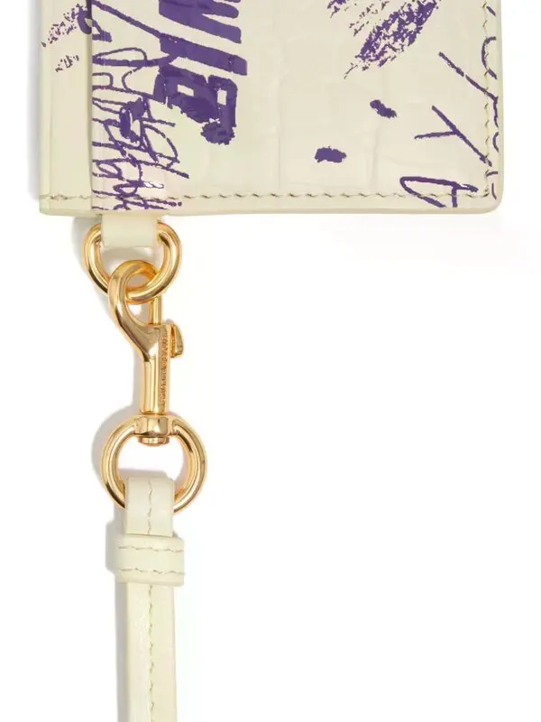 Bimba Y Lola Croco-effect Card Holder