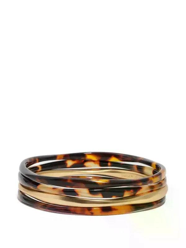 Bimba Y Lola Tortoise Shell Bracelet - Brown