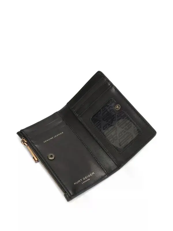 Kurt Geiger Kensington Quilted Zip Leather Wallet