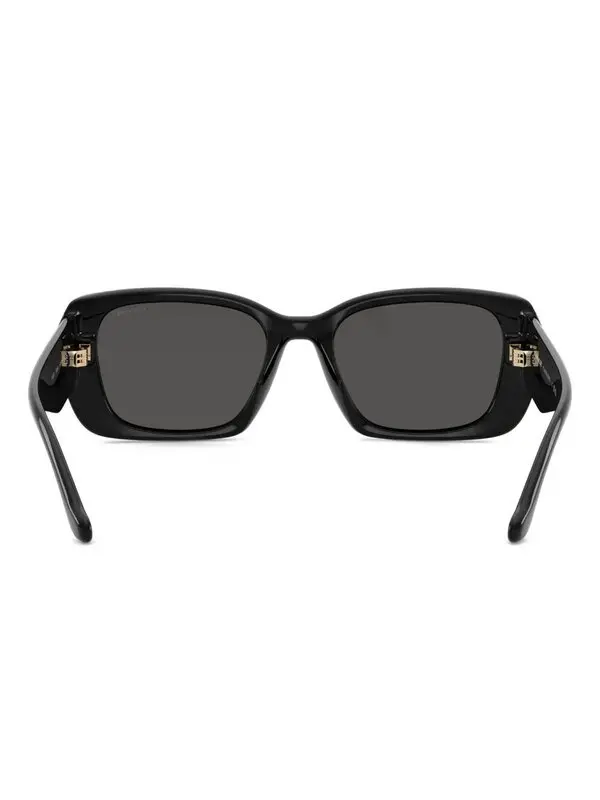 COACH C Logo-plaque Rectangle-frame Sunglasses