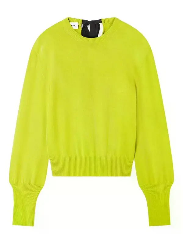 LANVIN Crew-neck Long-sleeve Sweater