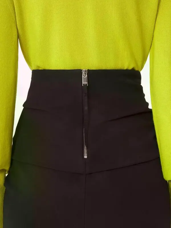 LANVIN Twisted-detail Midi Skirt