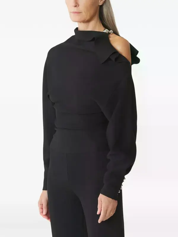 LANVIN Drape-detail Button Blouse