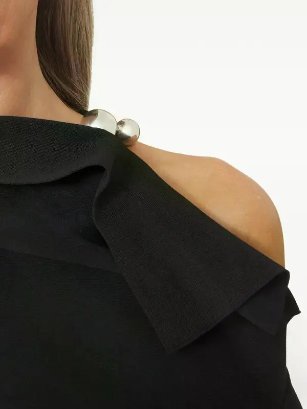 LANVIN Drape-detail Button Blouse