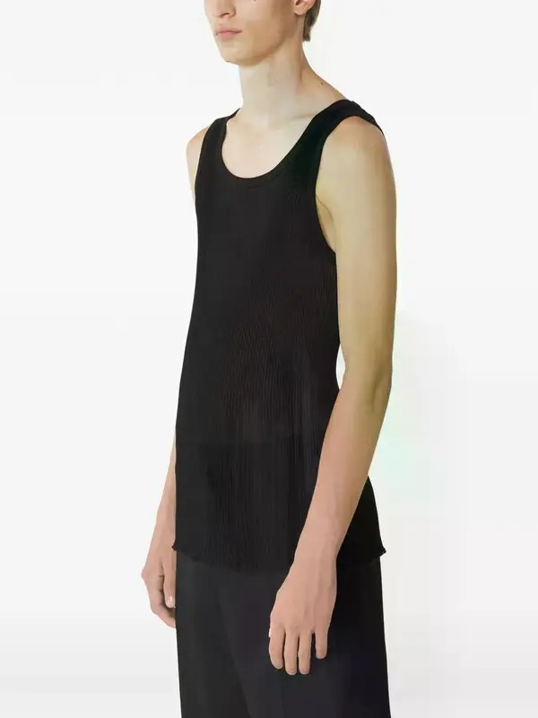 LANVIN Ribbed Tank Top