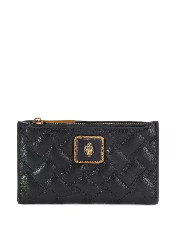 Kurt Geiger Pimlico Quilted Wallet - Black