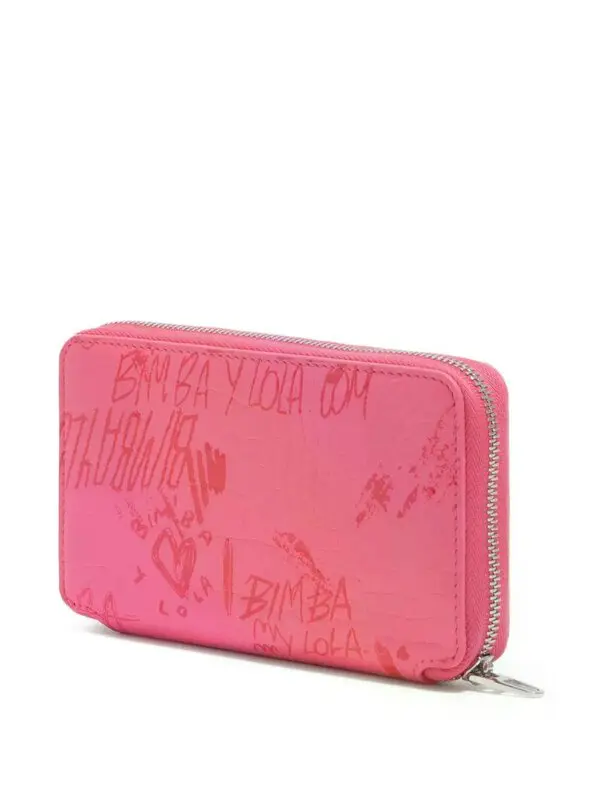 Bimba Y Lola Logo Zip Wallet