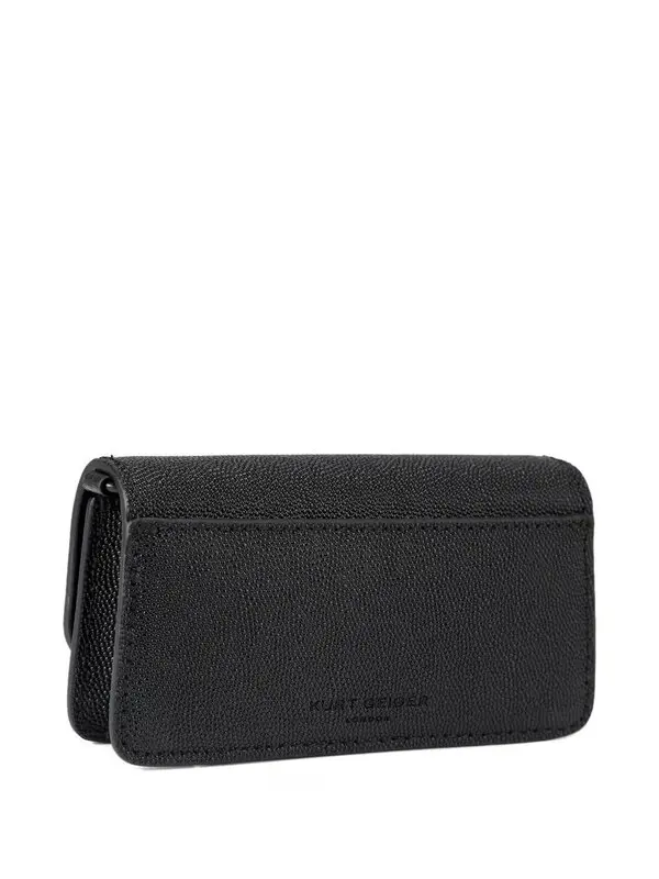Kurt Geiger Grained Clutch With Eagle Head Detail