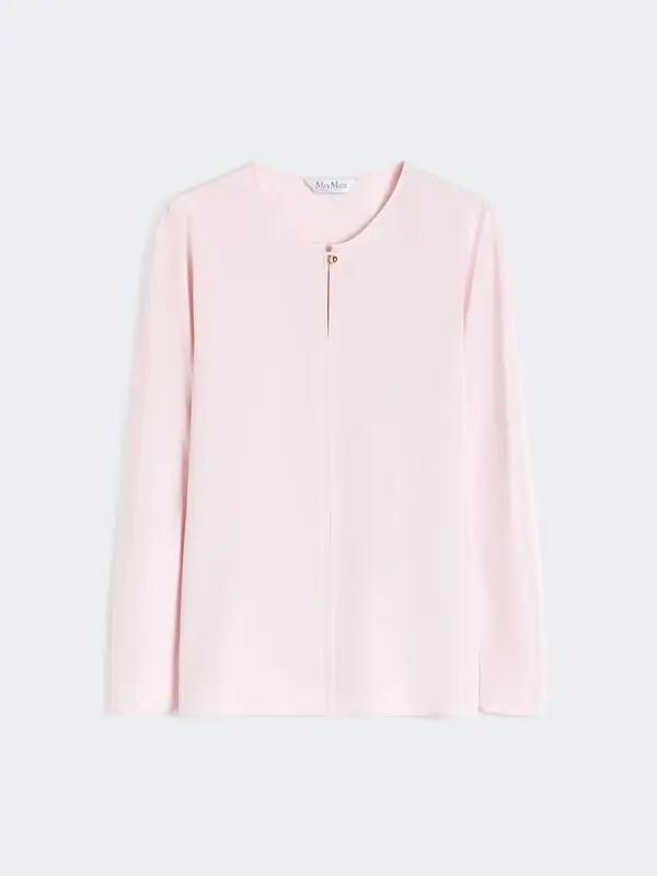 Max Mara Silk Crêpe De Chine Blouse - Pink