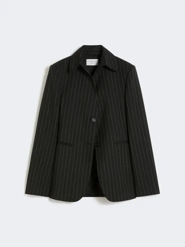 Max Mara Slim-fit Pinstripe Blazer