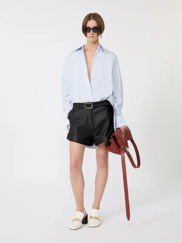 Max Mara Poplin Kimono-style Tunic