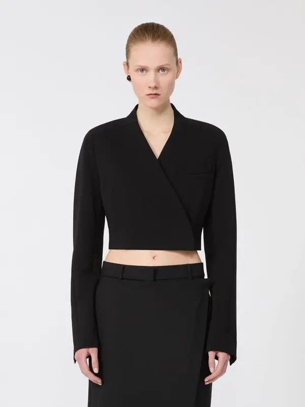 Max Mara Short Jersey Jacket