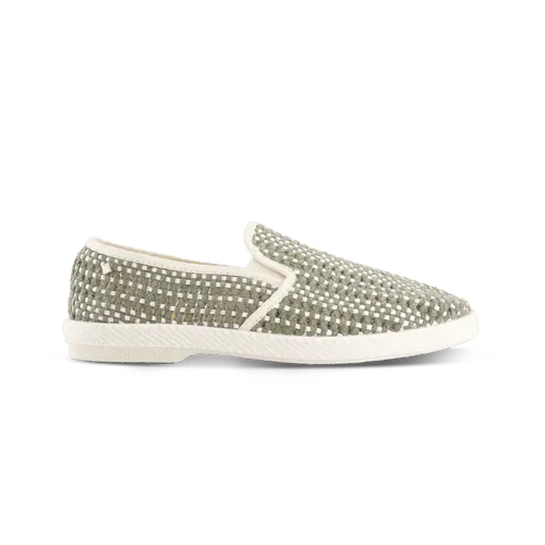 Rivieras Woven Slip-on Loafer - Sage Green