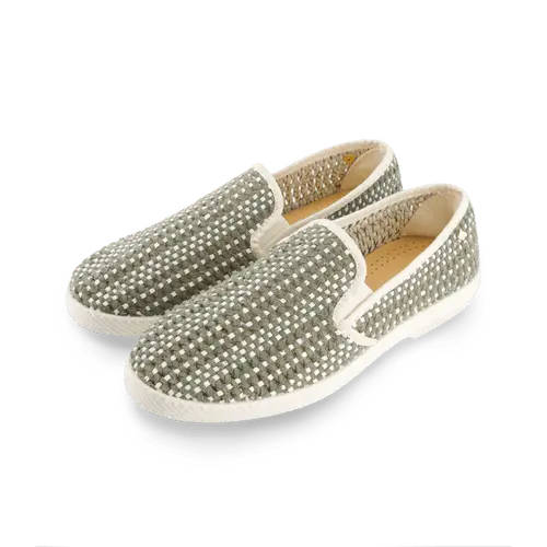 Rivieras Woven Slip-on Loafer - Sage Green