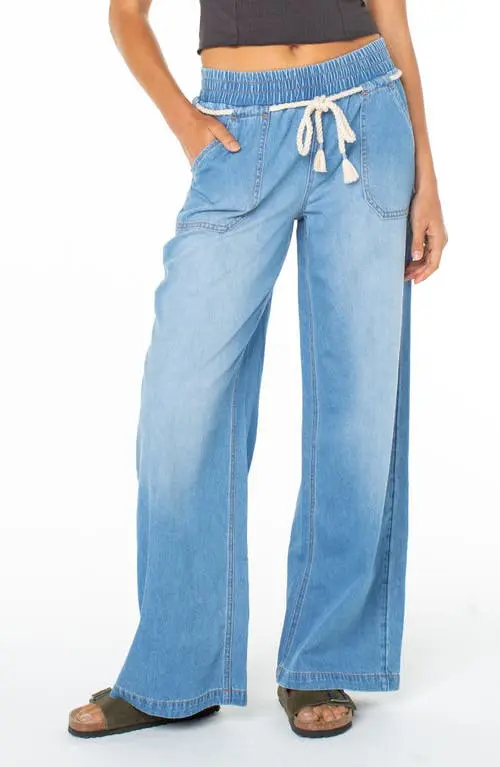 Roxy Drawstring Denim Pants