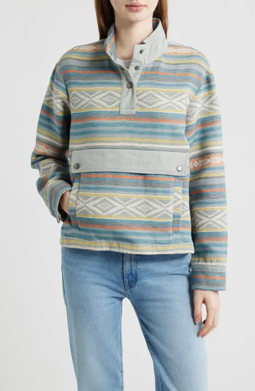 Pendleton Double Soft Half Snap Top