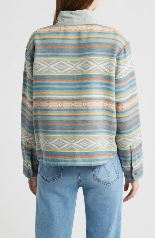 Pendleton Double Soft Half Snap Top