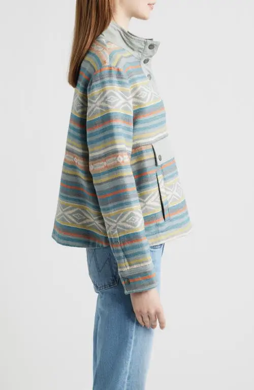 Pendleton Double Soft Half Snap Top
