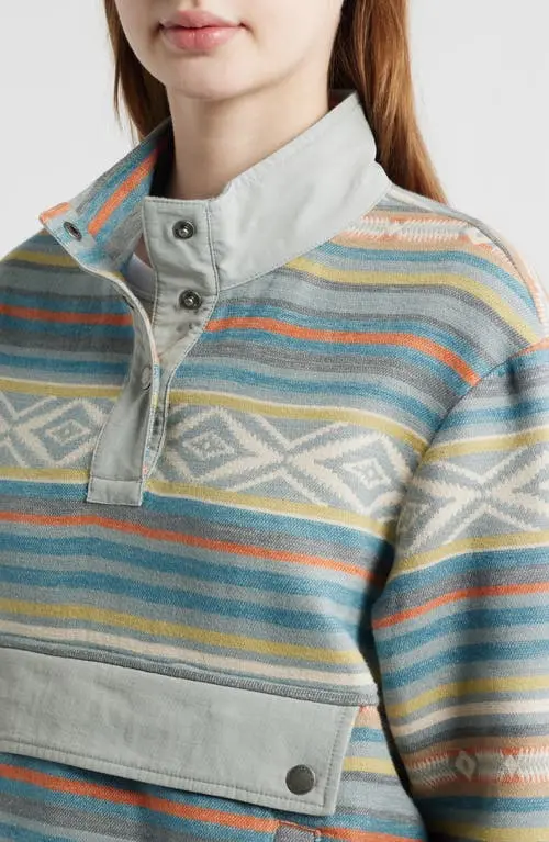 Pendleton Double Soft Half Snap Top