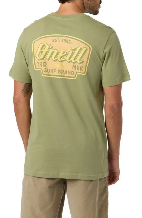 O'Neill Classic Fit Locksmith Graphic T-shirt Fit
