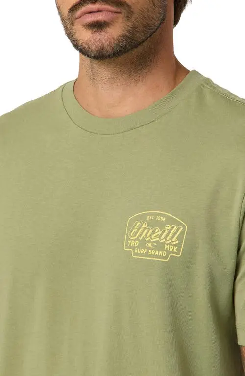 O'Neill Classic Fit Locksmith Graphic T-shirt Fit