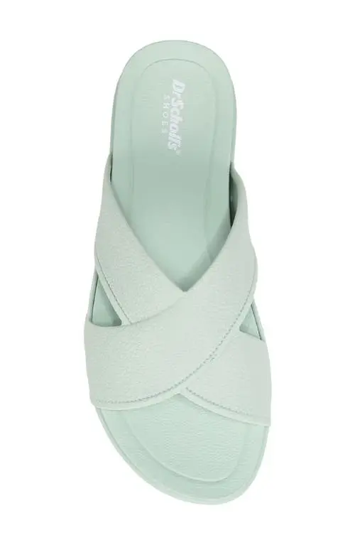 Dr. Scholl'S Sun Dreamer Slide Sandal - Seafoam Green