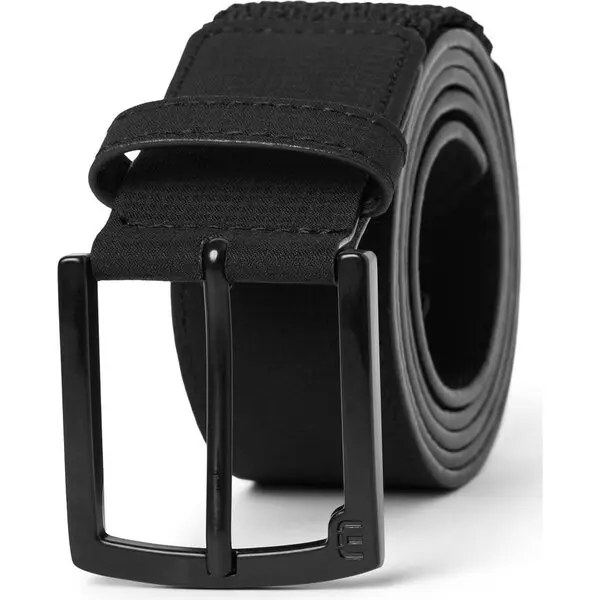 Travis Mathew Wanderlust Mixed Media Belt - Black