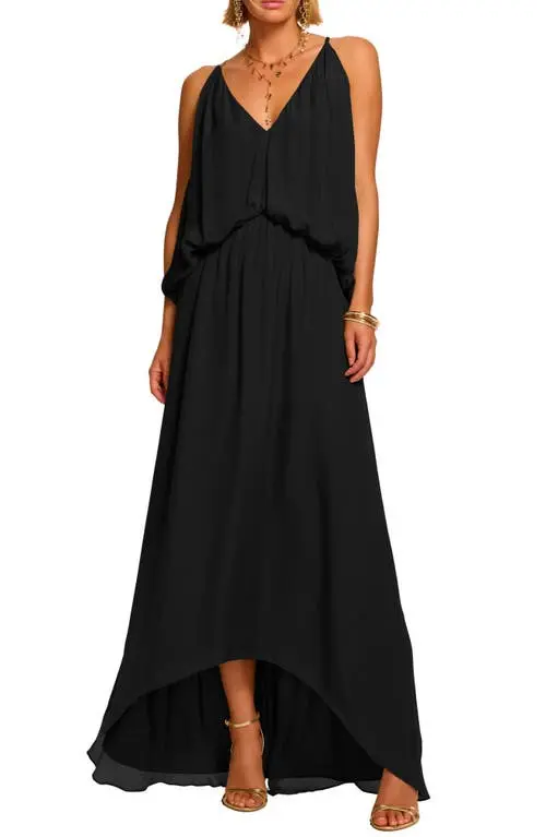 Ramy Brook Blouson Bodice Maxi Dress