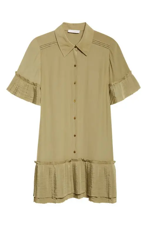 Ramy Brook Tabitha Short Sleeve Shirt Dress