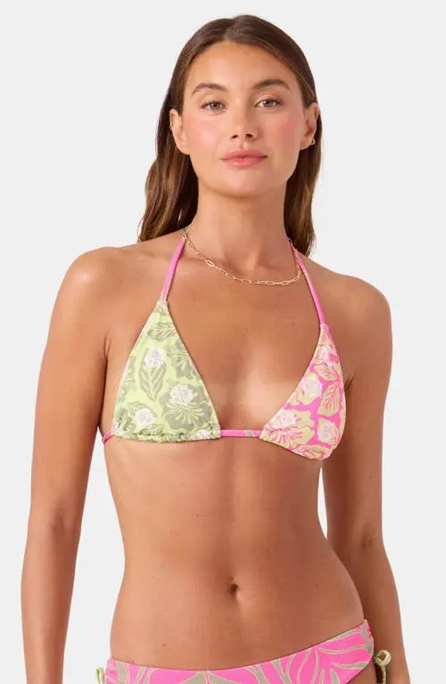 Roxy Stay Wild Tiki Triangle Bikini Top