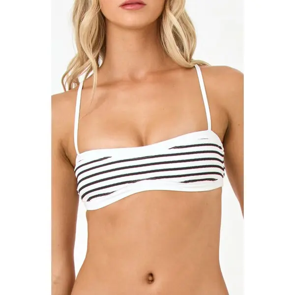 L*Space Madison Rib Bikini Top - Sail Along Stripe