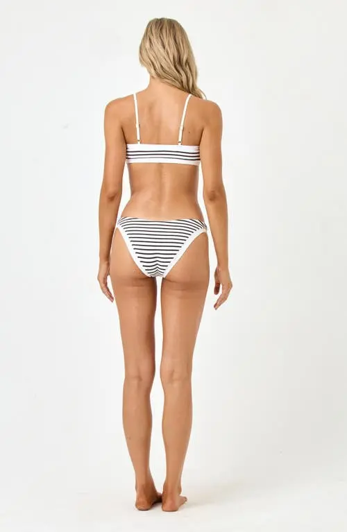 L*Space Madison Rib Bikini Top - Sail Along Stripe