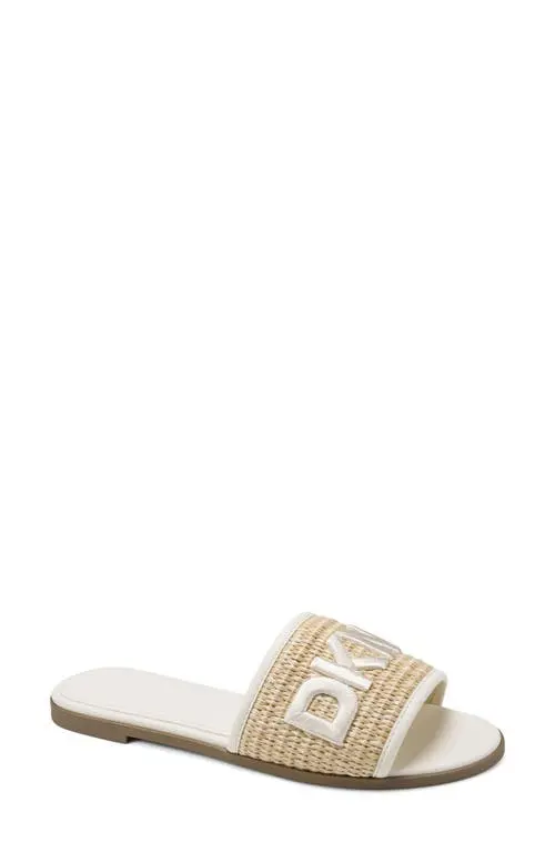 Dkny Winslet Slide Sandal - Natural