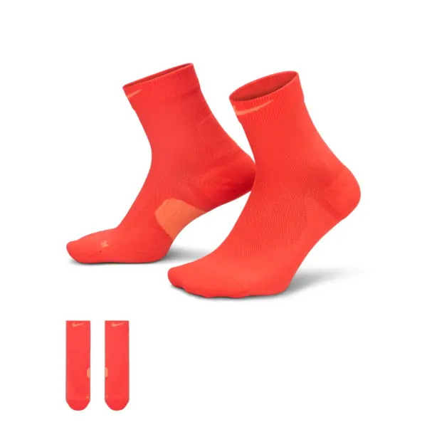Nike Running Midweight Micro Crew Socks - Red