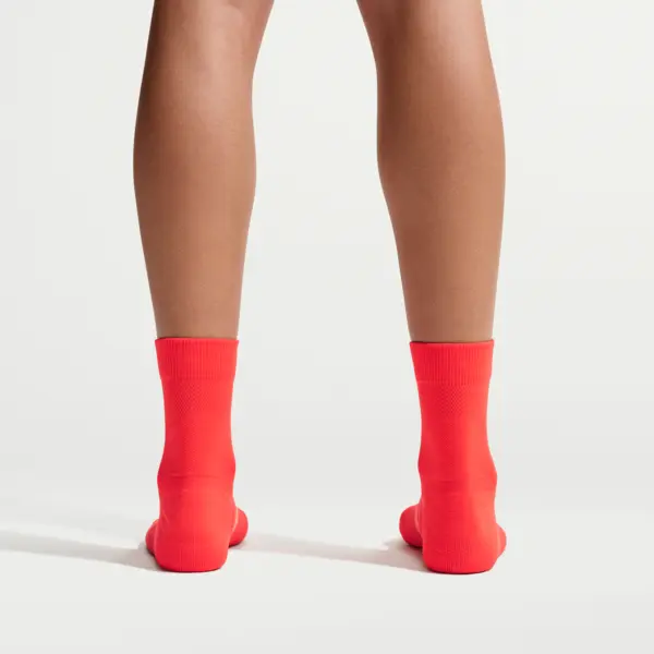 Nike Performance Running Micro-crew Socks - Red