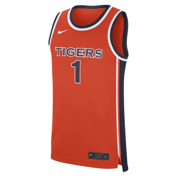 Nike Auburn Replica College Basketball Jersey - Orange