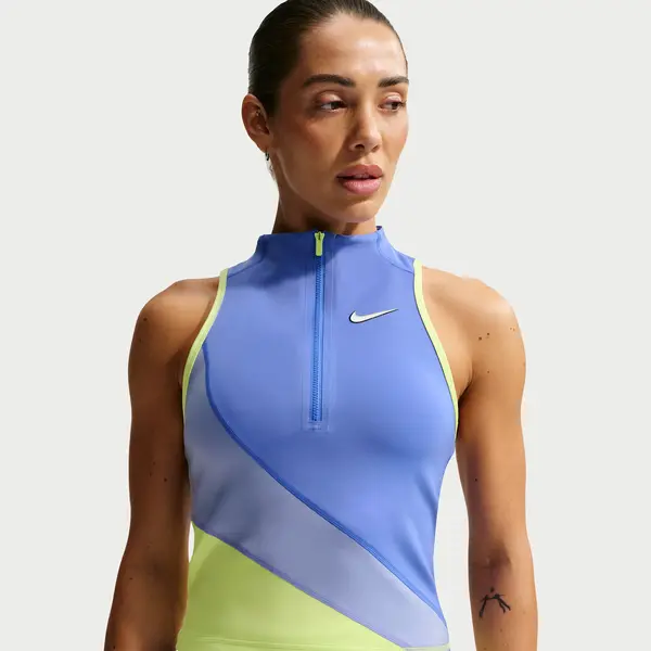 Nike Court Slam Dri-fit Tennis Tank Top - Blue
