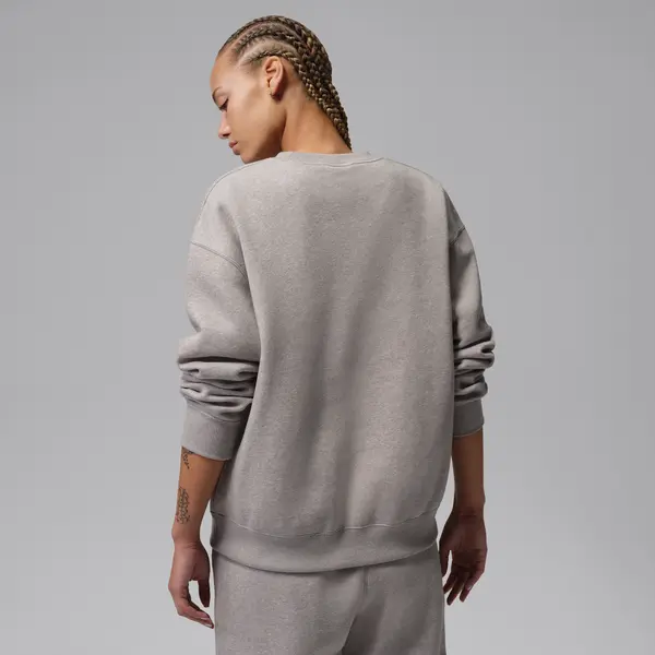 JORDAN Brooklyn Fleece Crew-neck Sweatshirt - Grey