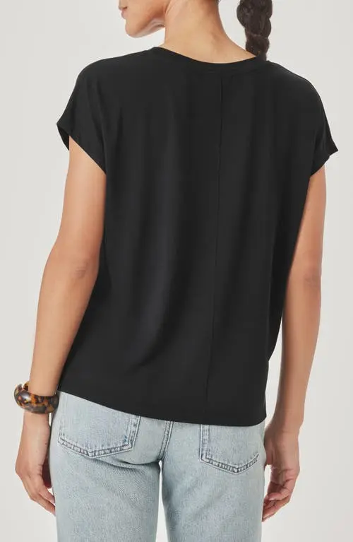 Splendid Amaya V-neck T-shirt - Black