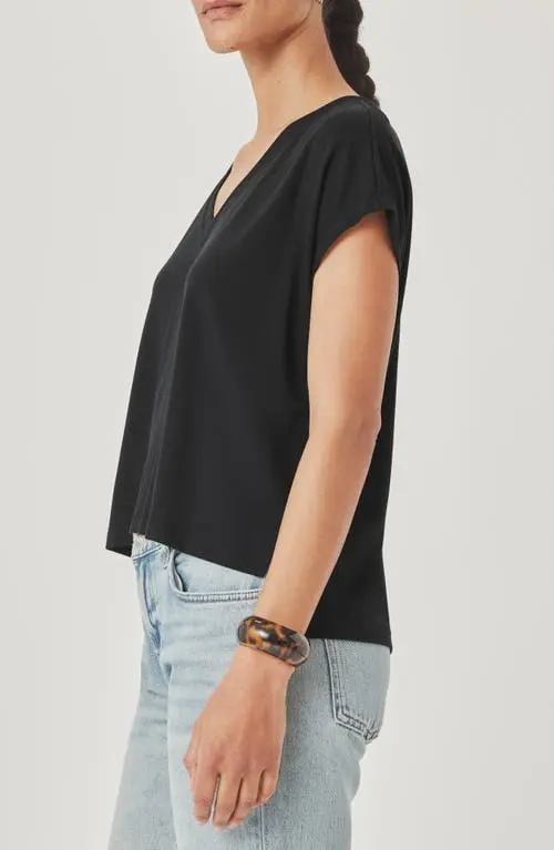 Splendid Amaya V-neck T-shirt - Black