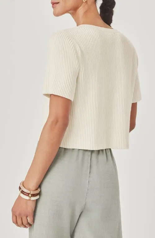 Splendid Delilah Crop Rib Cardigan
