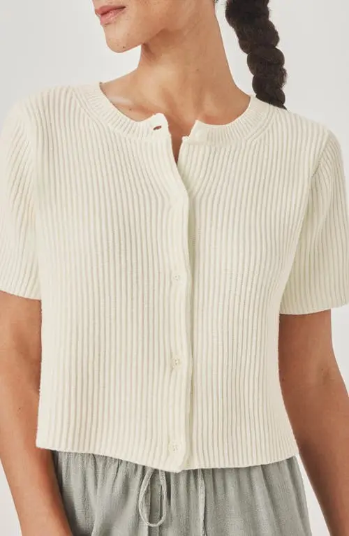 Splendid Delilah Crop Rib Cardigan