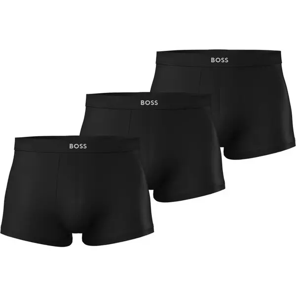 BOSS 3-pack Micro One Performance Trunks - Black