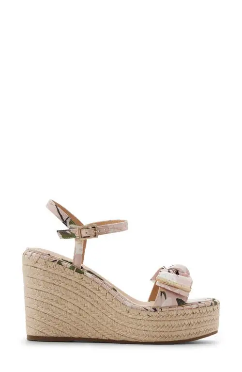 Ted Baker London Floral Espadrille Platform Wedges