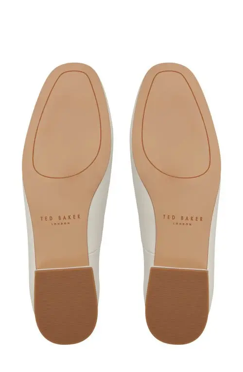 Ted Baker London Clara Flat - White/bone